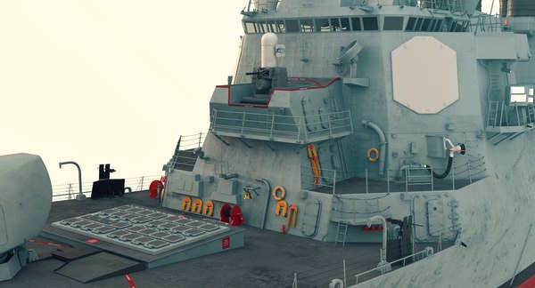 3D model uss paul hamilton ddg - TurboSquid 1424353