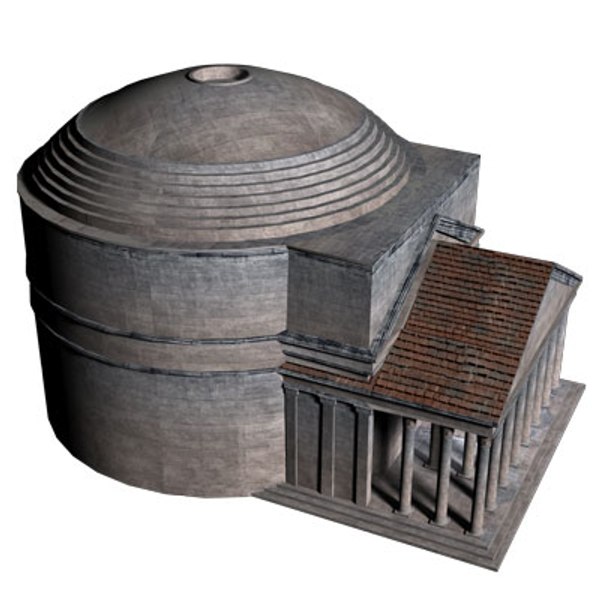 pantheon 3d model