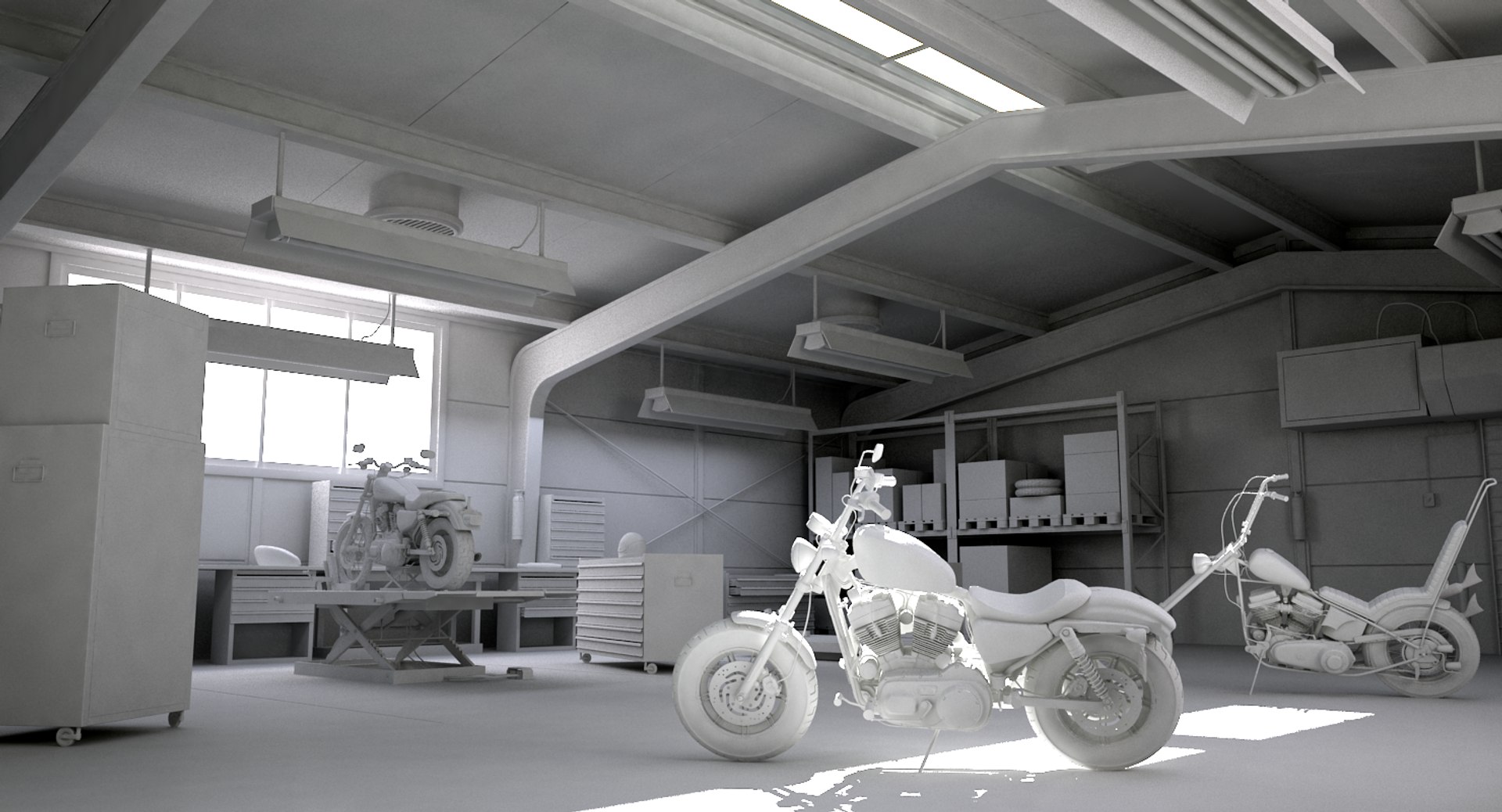 3D Model Motorcycle Interior - TurboSquid 1391256