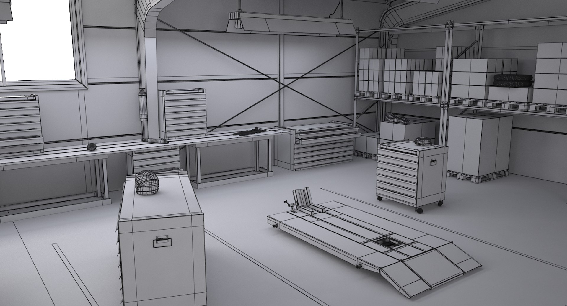 3D Model Motorcycle Interior - TurboSquid 1391256