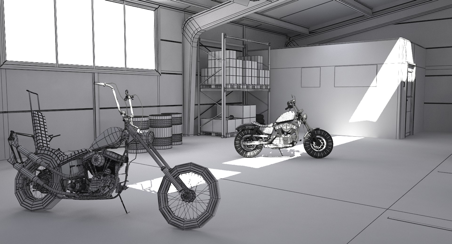 3D model motorcycle interior - TurboSquid 1391256