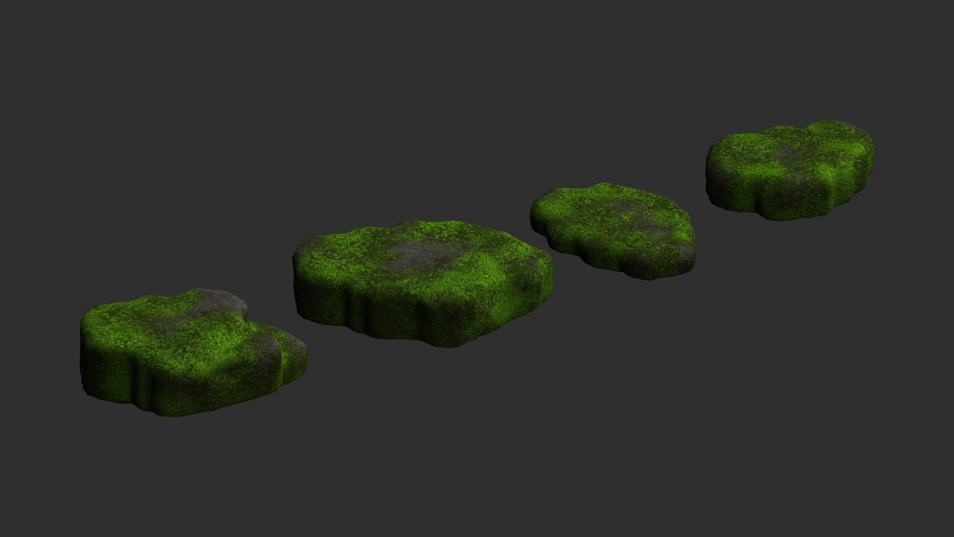 Cave Platform 2 - Moss 2 3D Model - TurboSquid 2072142