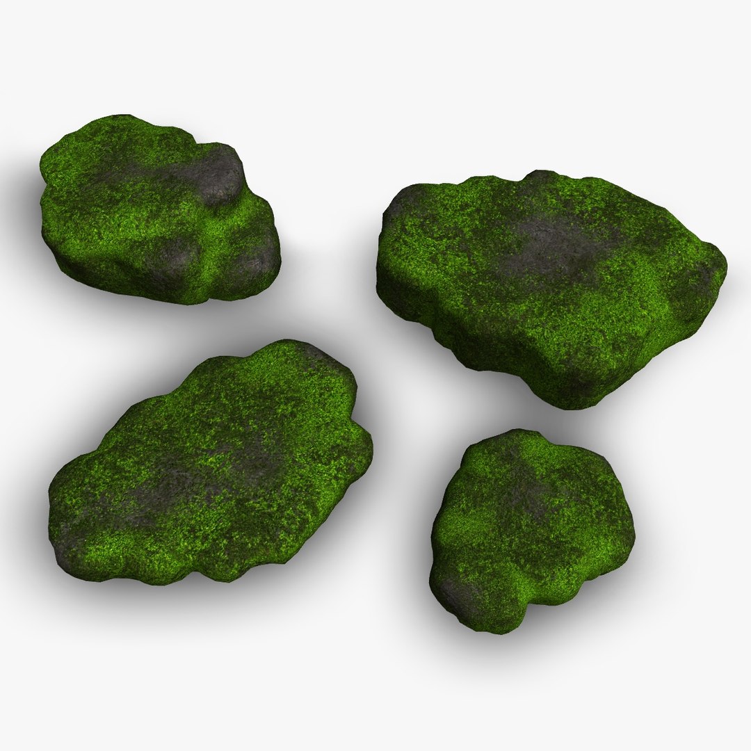 Cave Platform 2 - Moss 2 3D Model - TurboSquid 2072142
