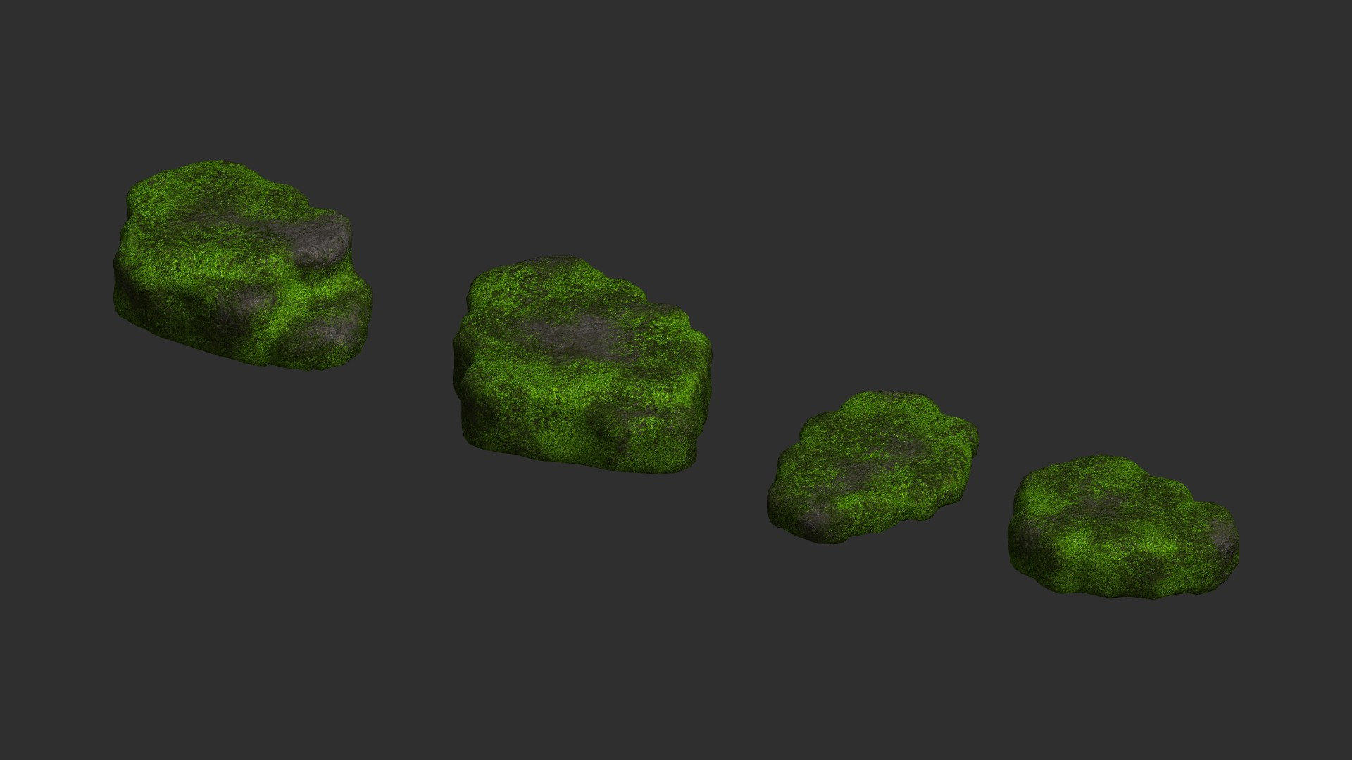 Cave Platform 2 - Moss 2 3D Model - TurboSquid 2072142