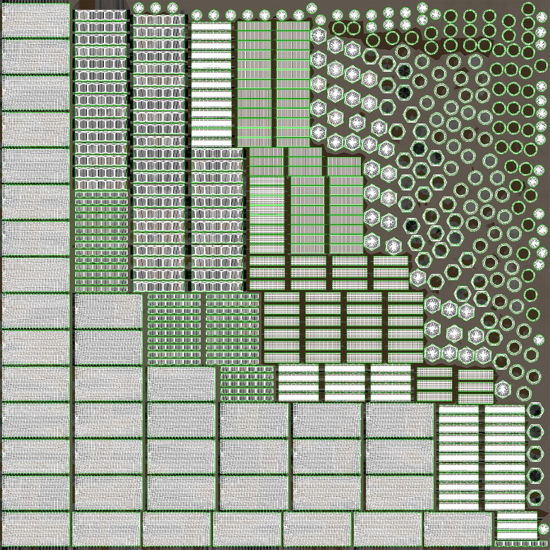 3D Hardware Bolts - TurboSquid 2135755