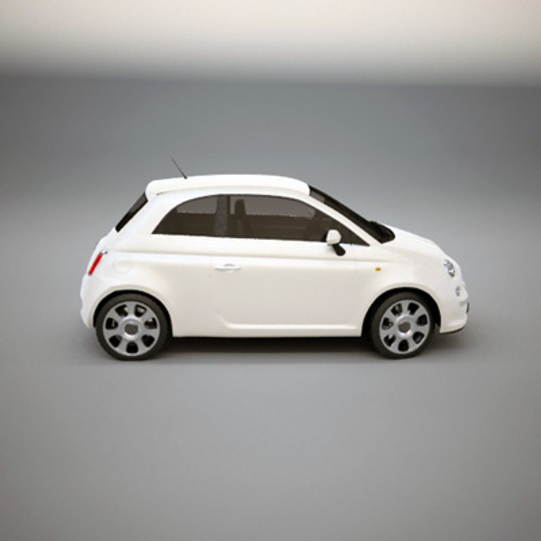 3d Fiat 500 Nuova