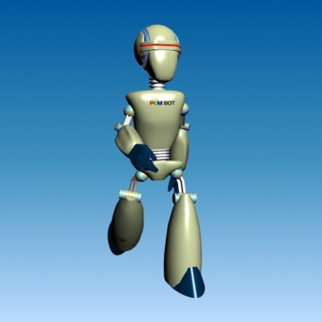 futuristic robot - 23-b max