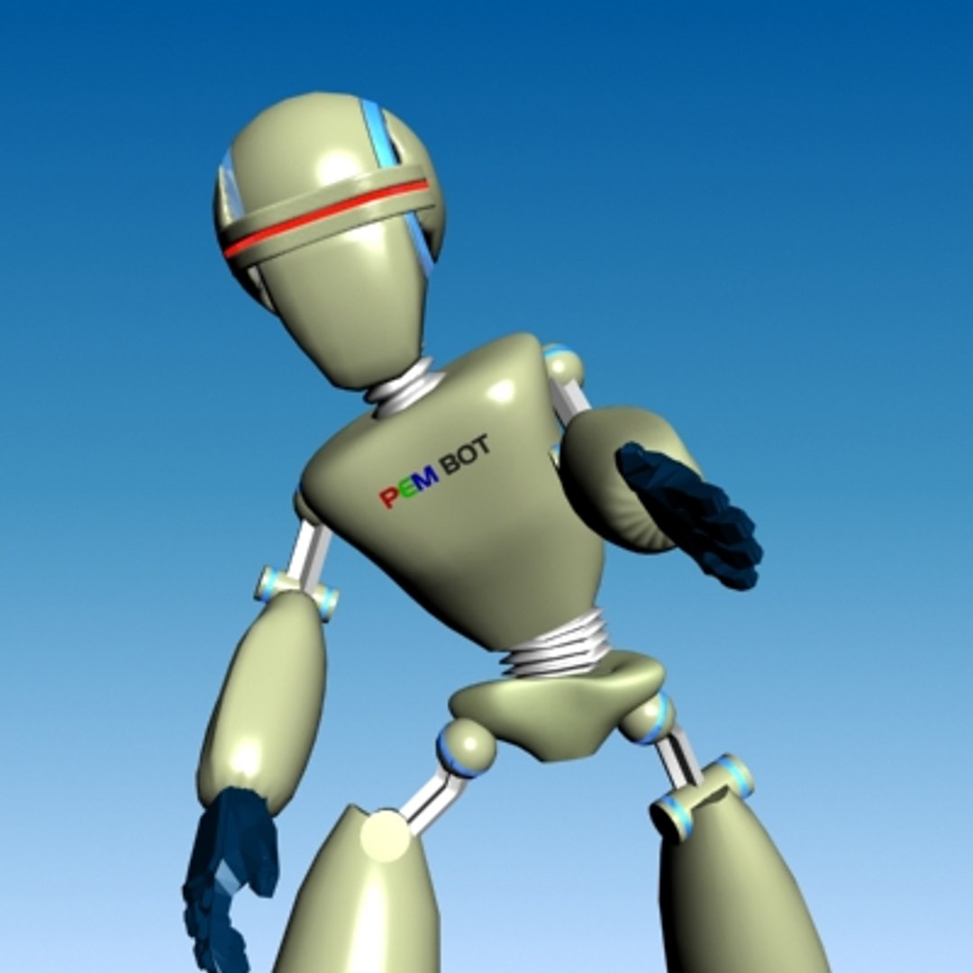 futuristic robot - 23-b max