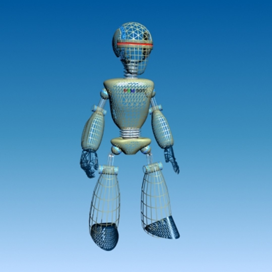 futuristic robot - 23-b max