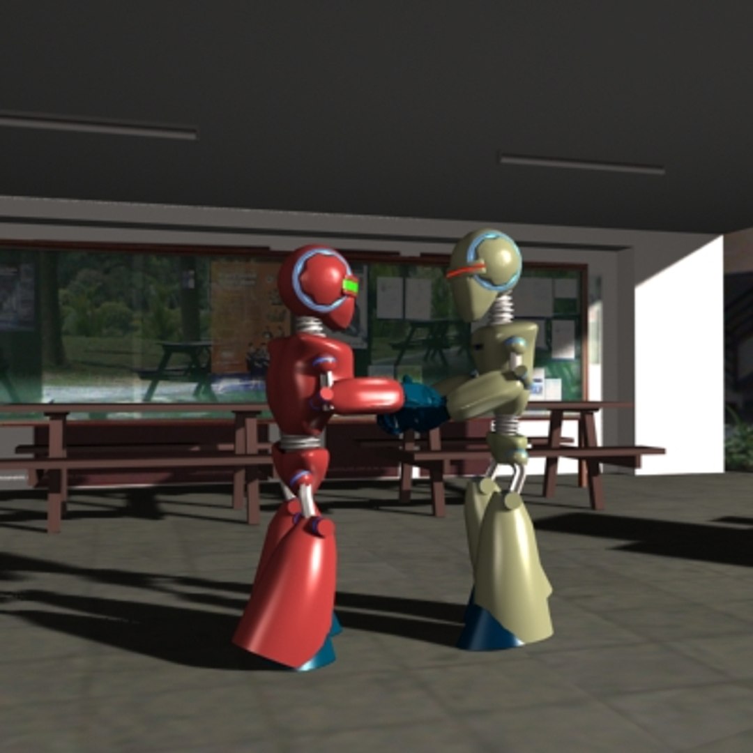 futuristic robot - 23-b max