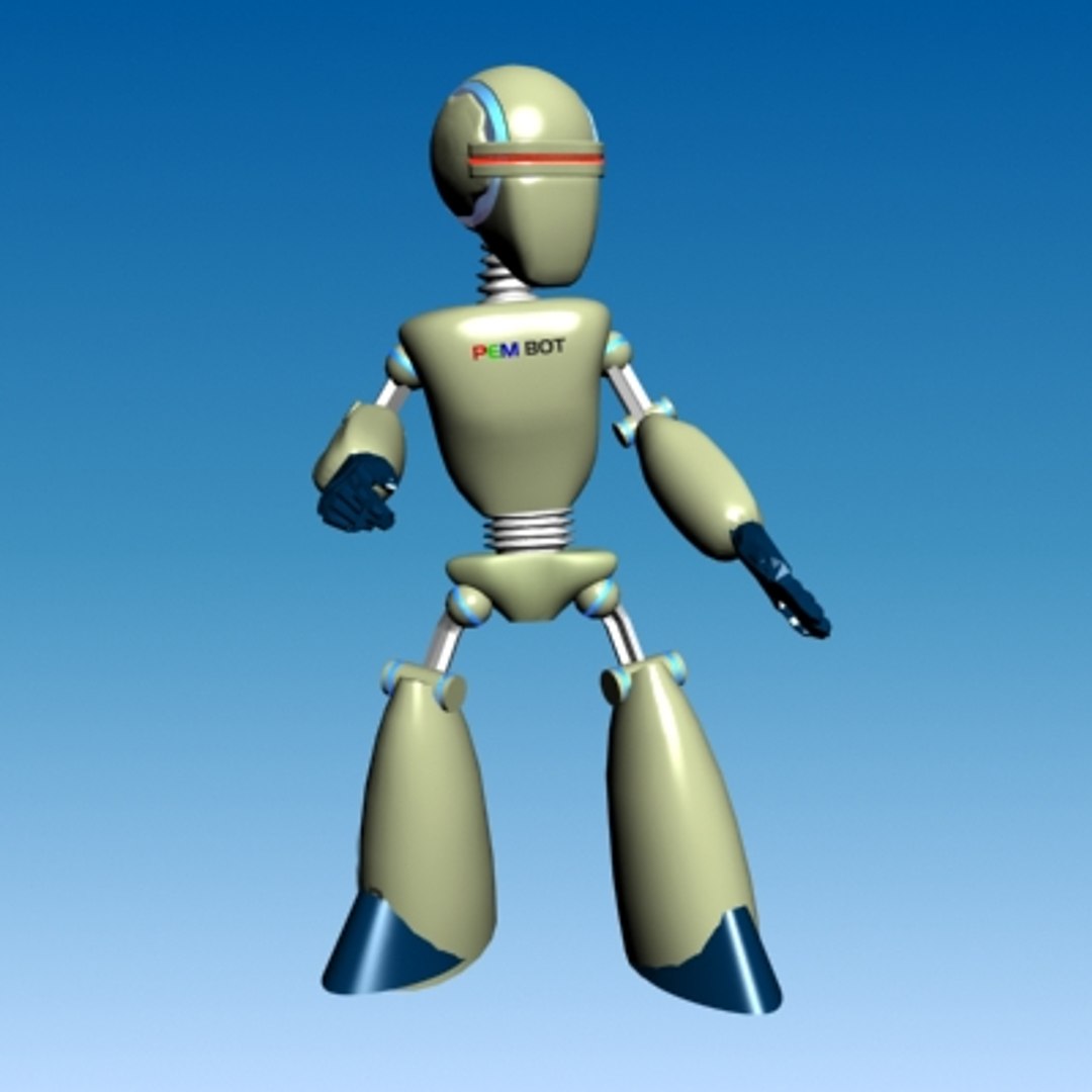 futuristic robot - 23-b max