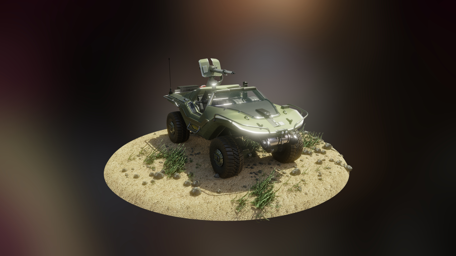 3D military warthog halo - TurboSquid 1707106