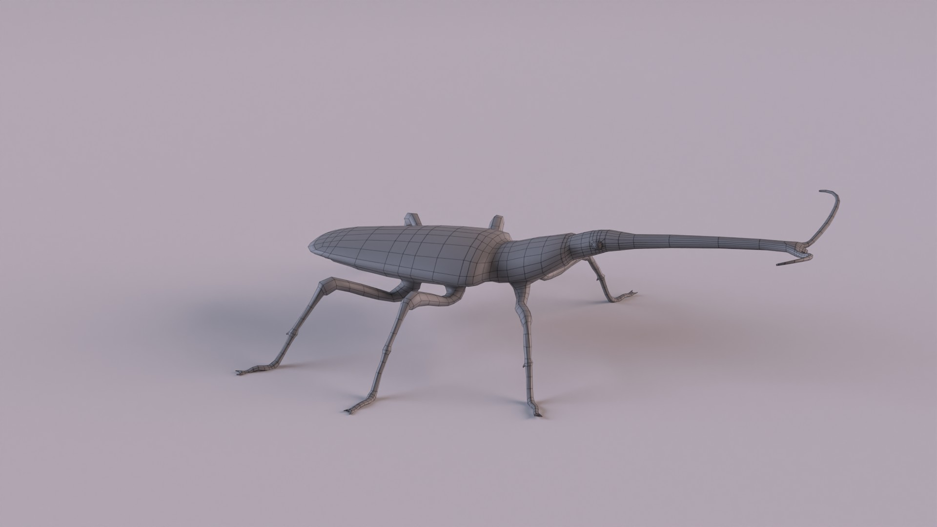 3D new zealand giraffe weevil model - TurboSquid 1321100