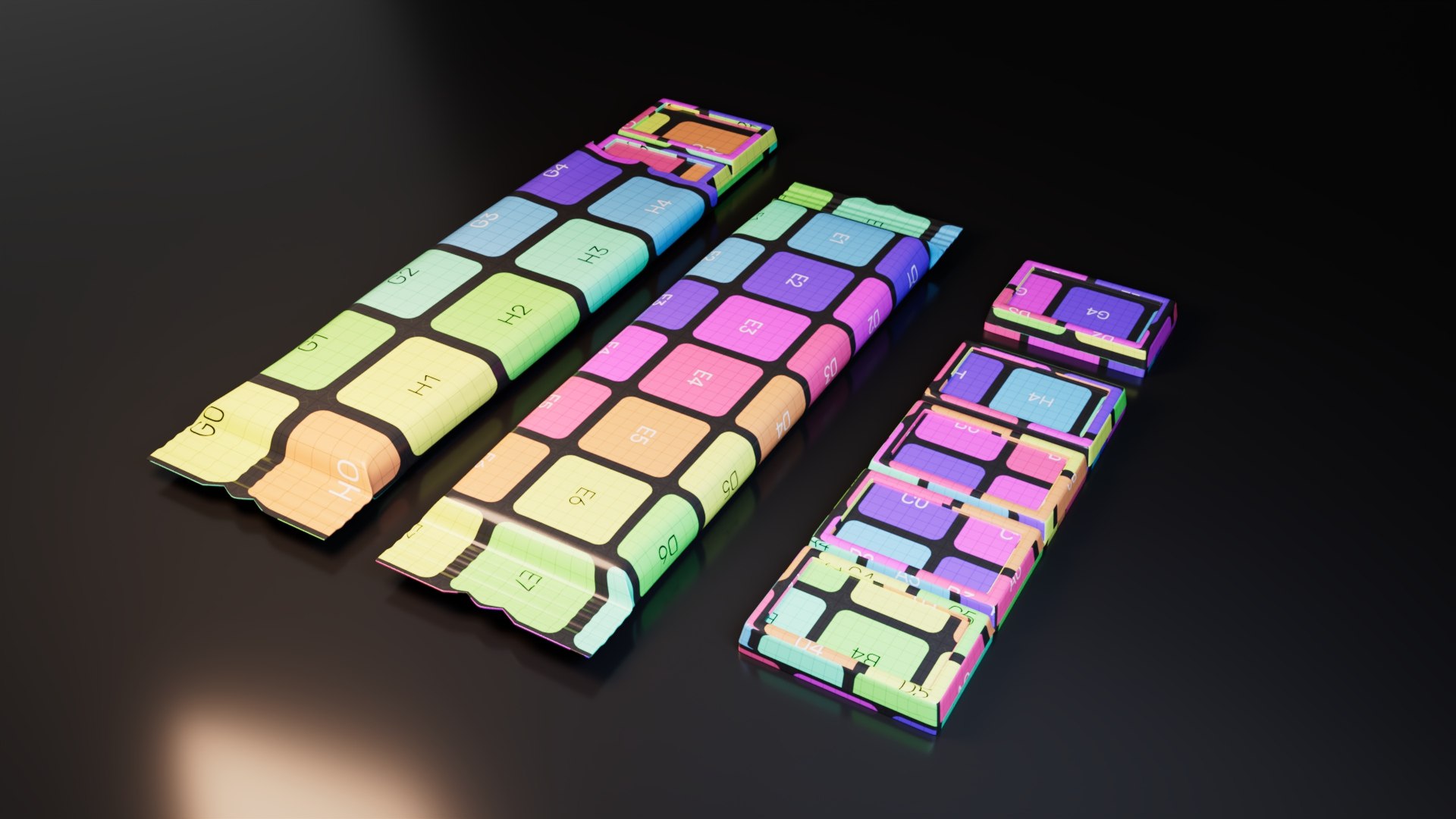 3D Chocolates Model - TurboSquid 2346151