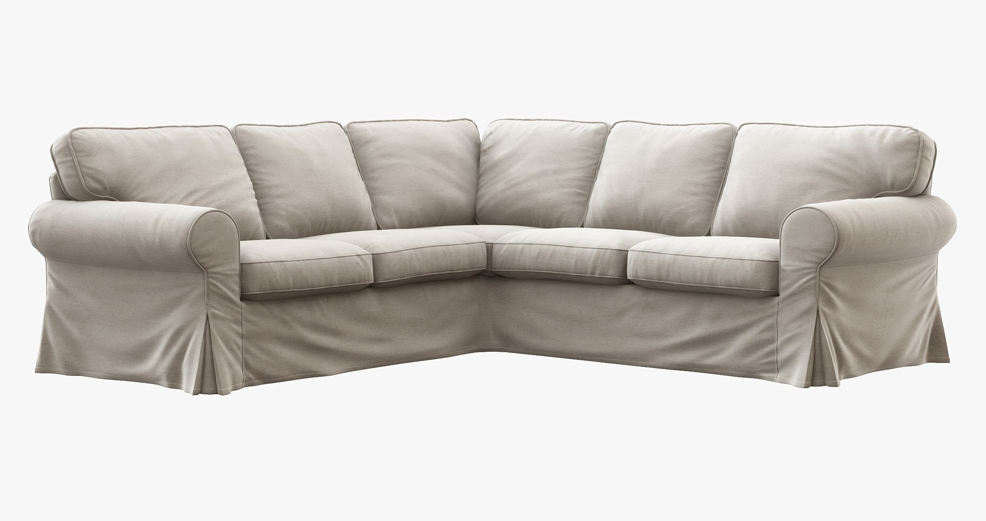 3d Ikea Ektorp Corner Sofa
