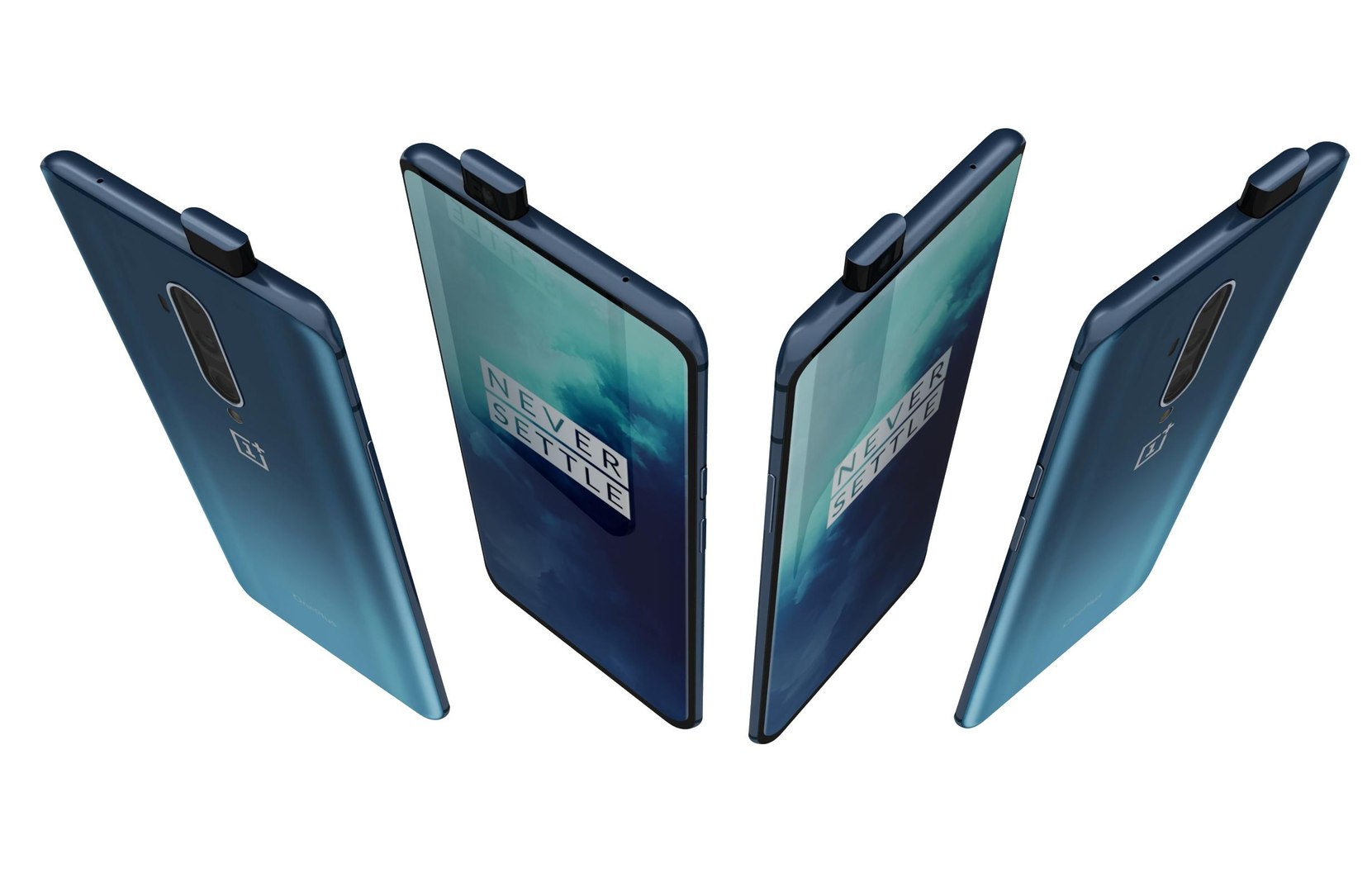 3D OnePlus 7T Pro Haze Blue Low Poly - TurboSquid 2477187