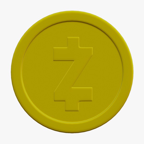 Zcash Coin 3D model - TurboSquid 1915030