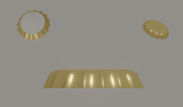 modelo 3d Bottle Cap - TurboSquid 2058654