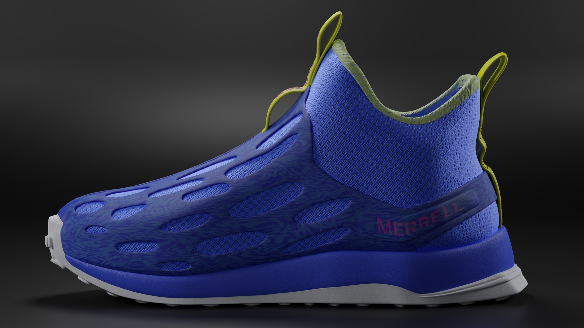 Shoes - Merrell - Hydro Runner Mid GORE-TEX 3D Model - TurboSquid 2145863