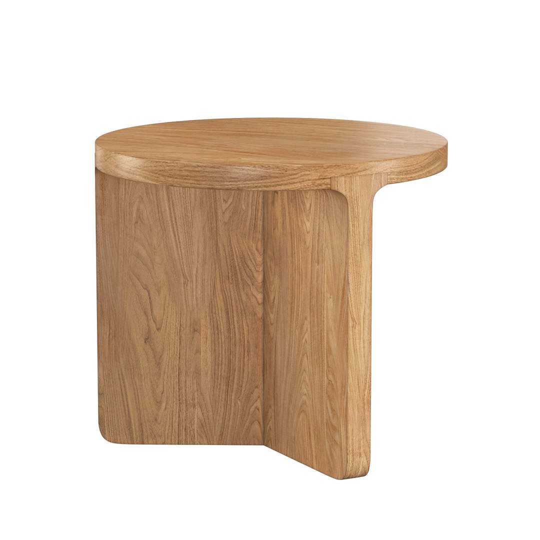 3D Model SANTIAGO ROUND SIDE TABLE - TurboSquid 2208209