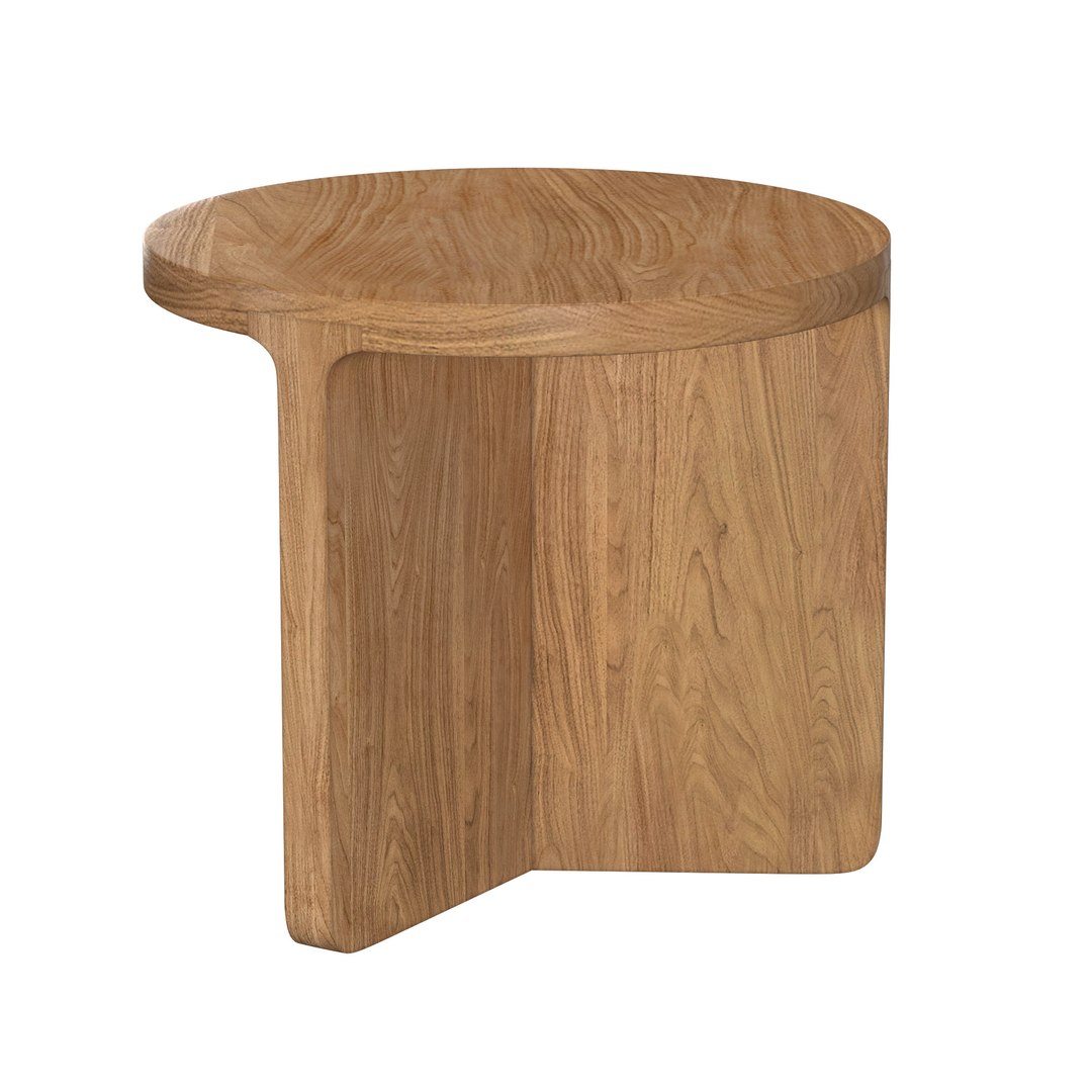 3D Model SANTIAGO ROUND SIDE TABLE - TurboSquid 2208209
