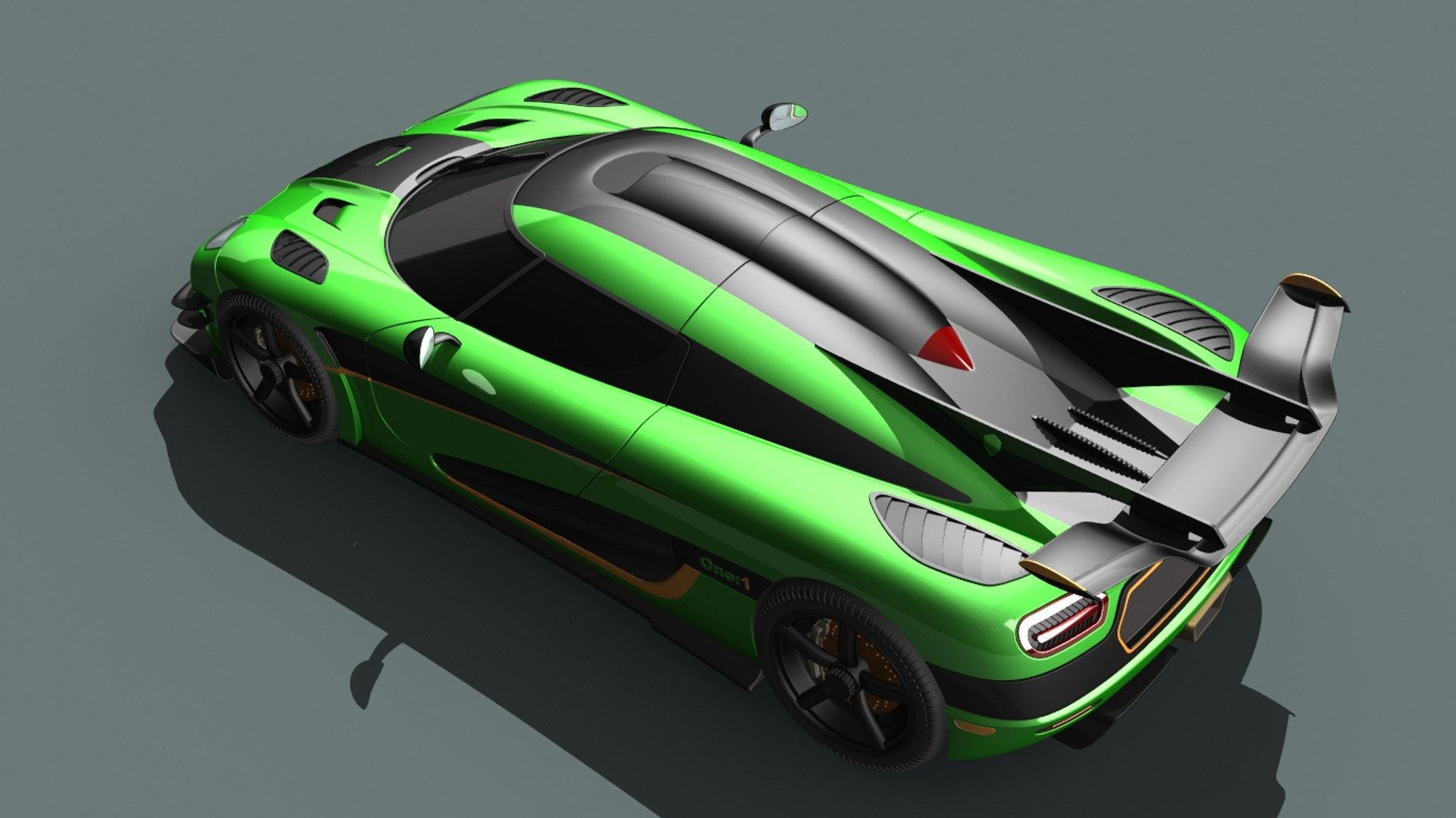 3d Model Koenigsegg One:1
