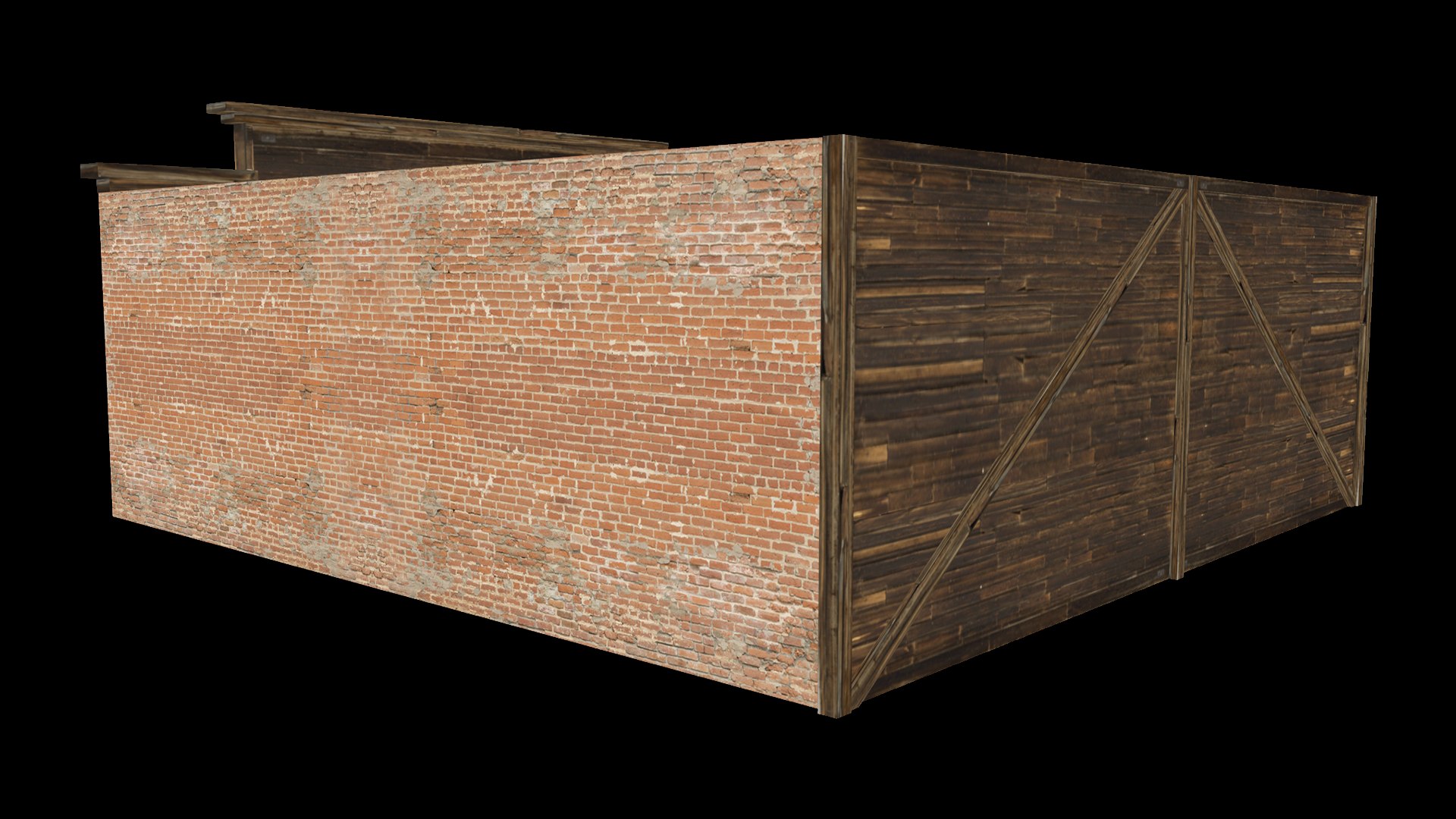 Western Store Building Low Poly 3D Model - TurboSquid 1840924