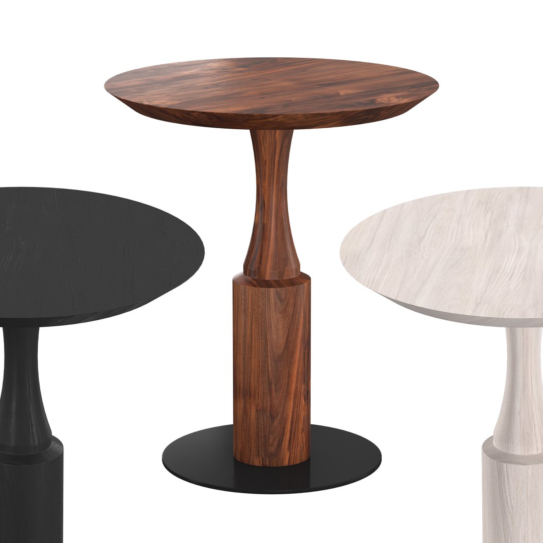 Twirl Side Table Model - TurboSquid 2260703