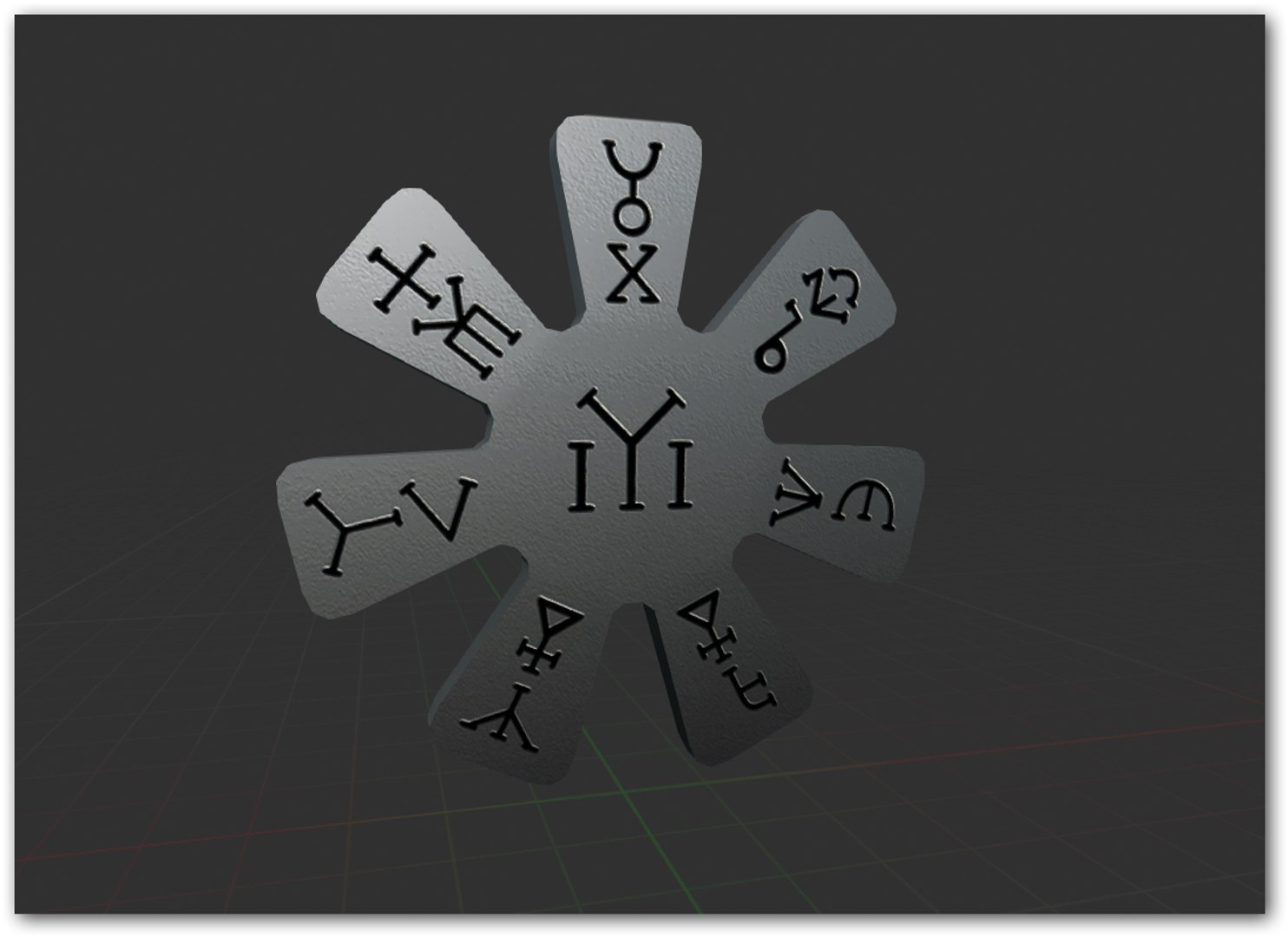 3dsmax rosette pliska