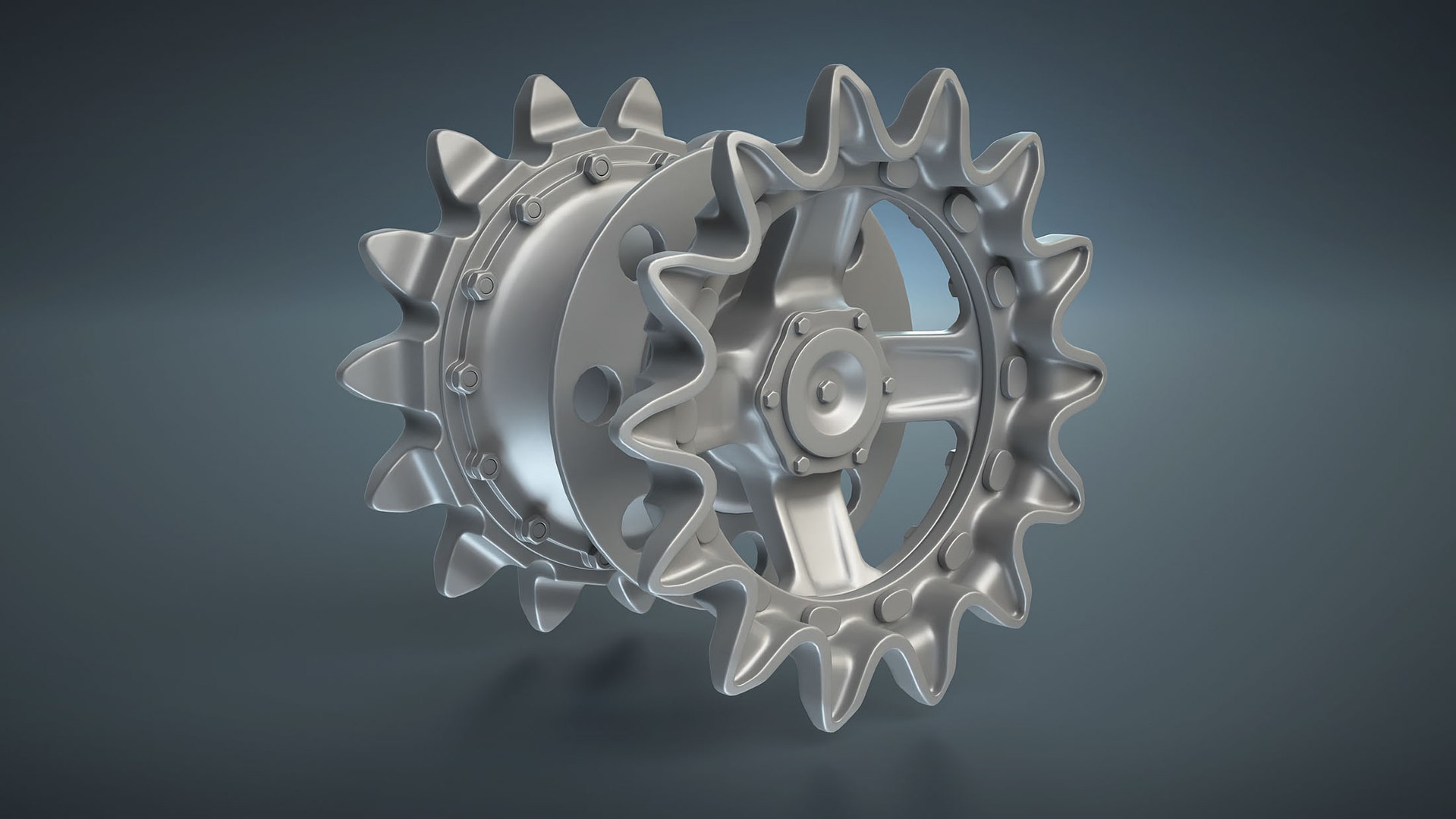 3D T-72 and T-90 Tank Wheels Set High-Poly model - TurboSquid 1952400