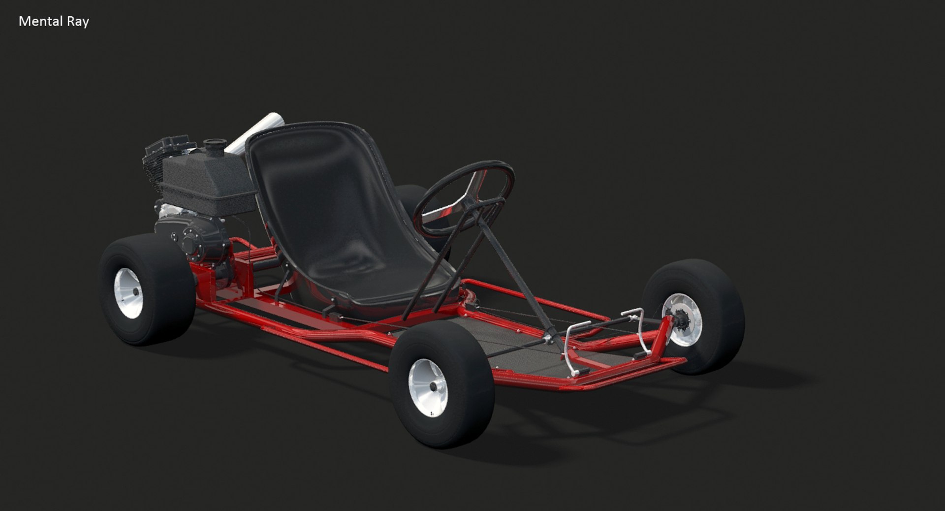 Racing Go-kart 3d Model