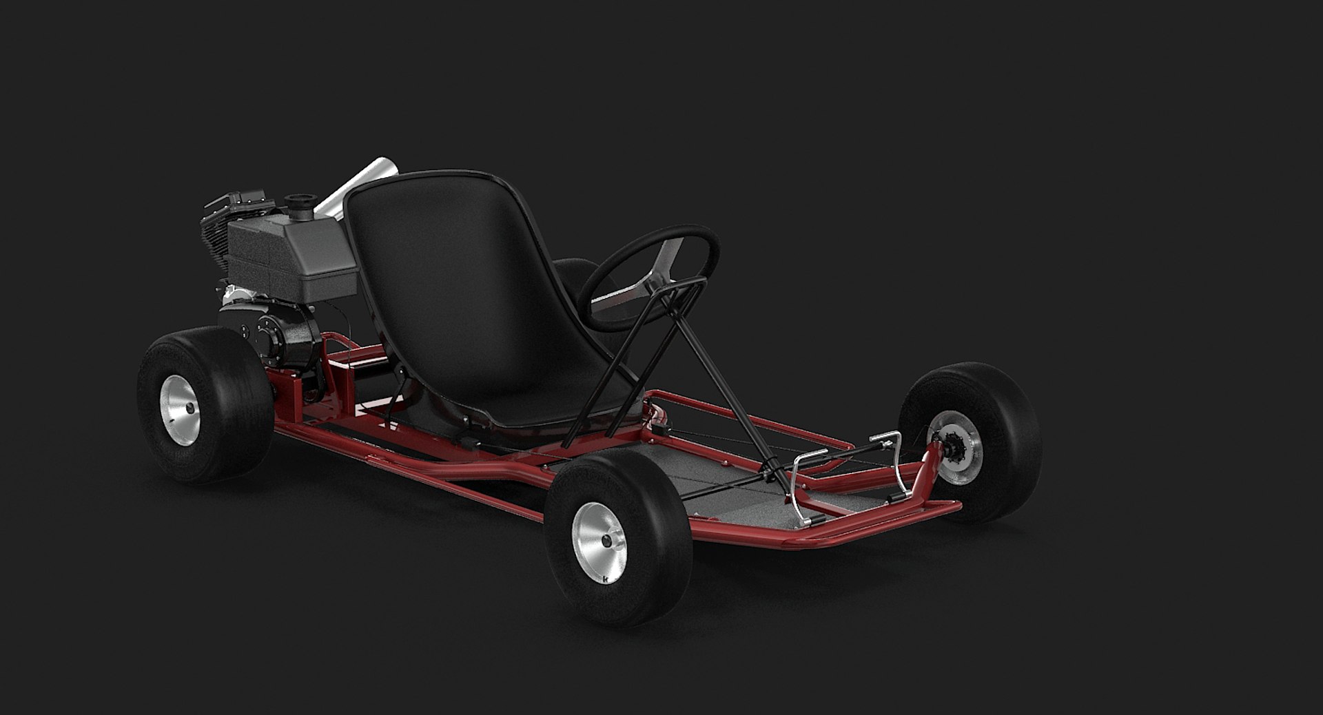 Racing Go-kart 3d Model