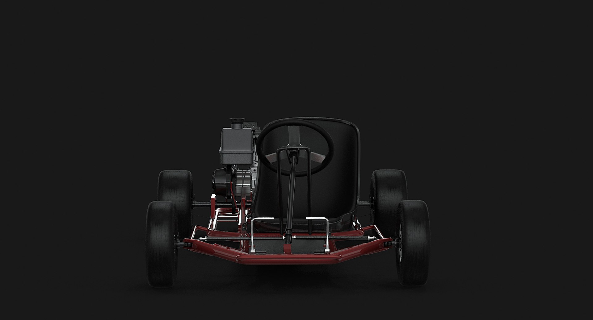 Racing Go-kart 3d Model