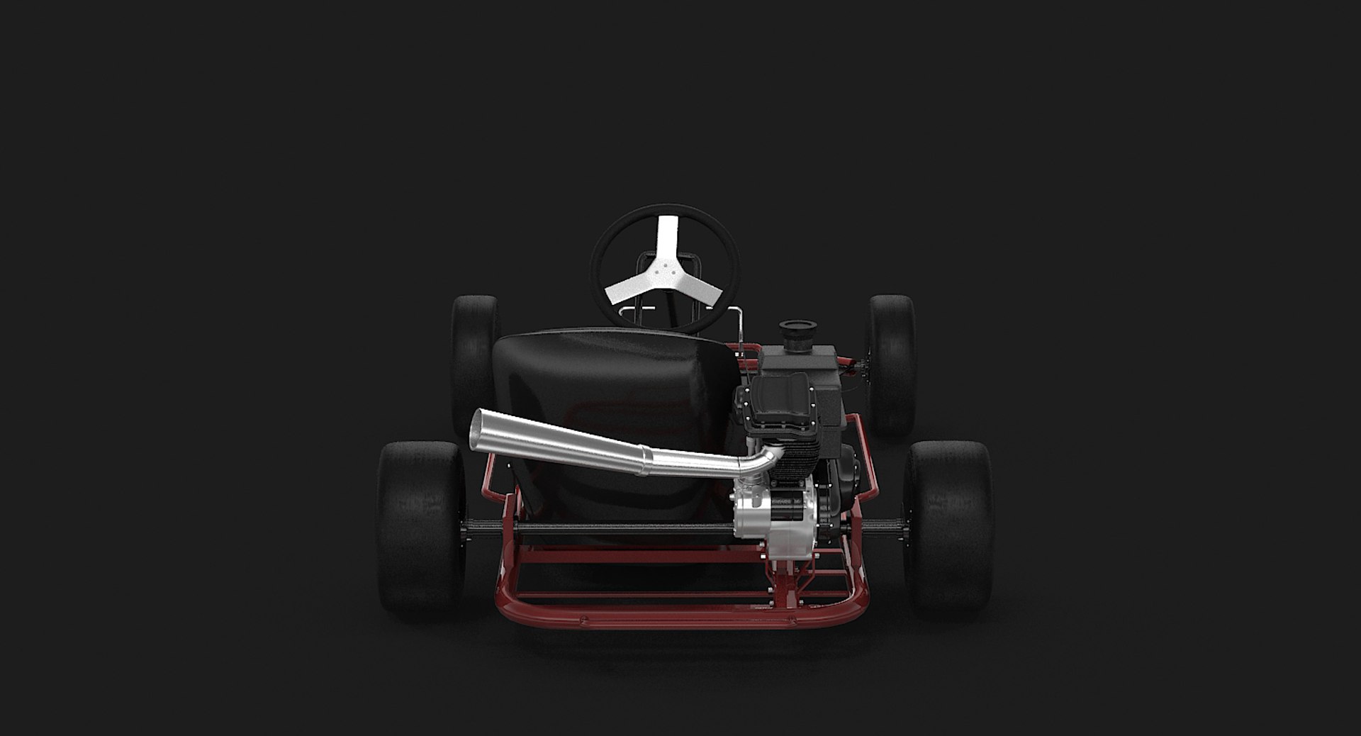 Racing Go-kart 3d Model