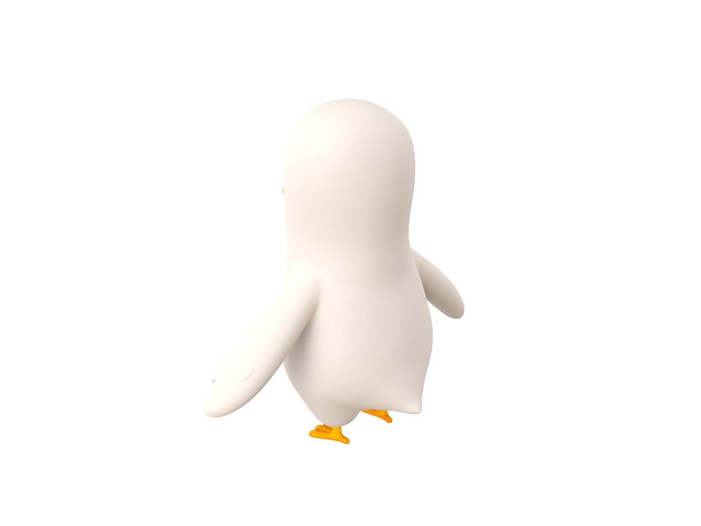 3D Model Goose Character - TurboSquid 1675780