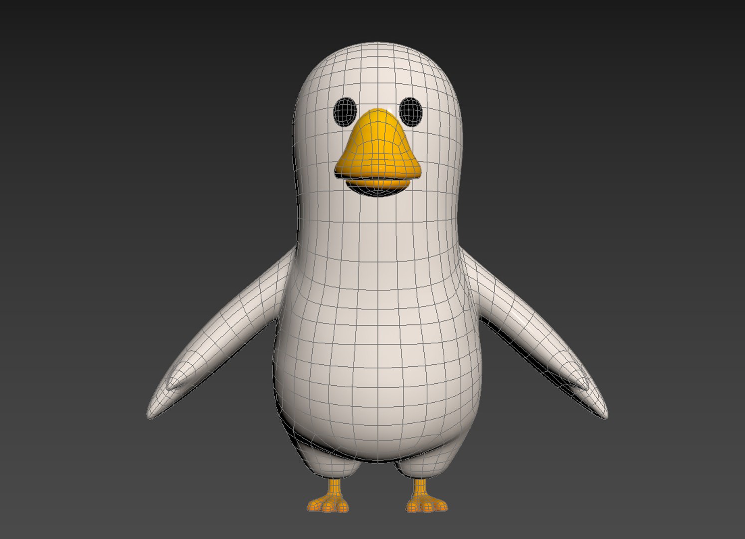 3D Model Goose Character - TurboSquid 1675780