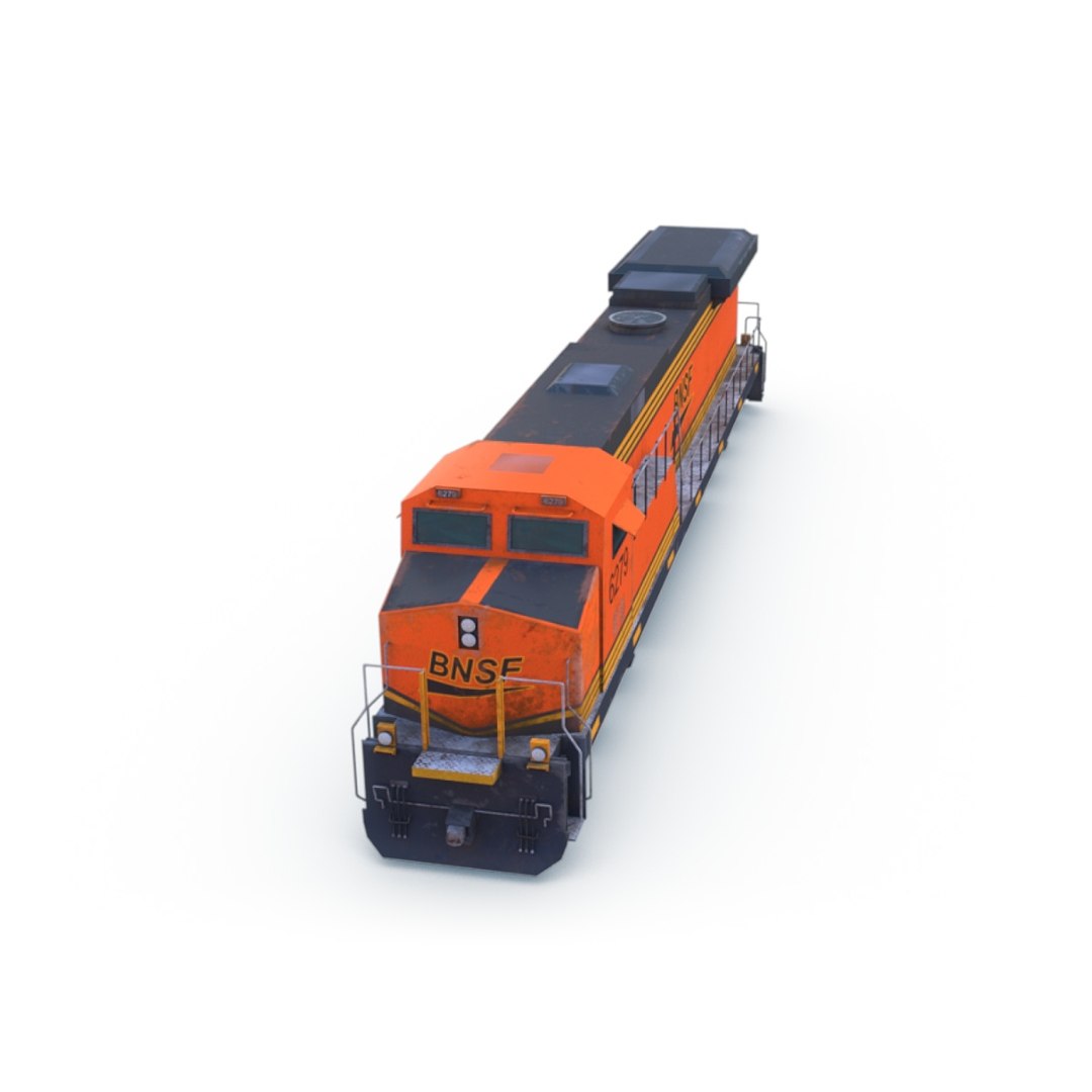 3D Locomotive Es44 - TurboSquid 1218469