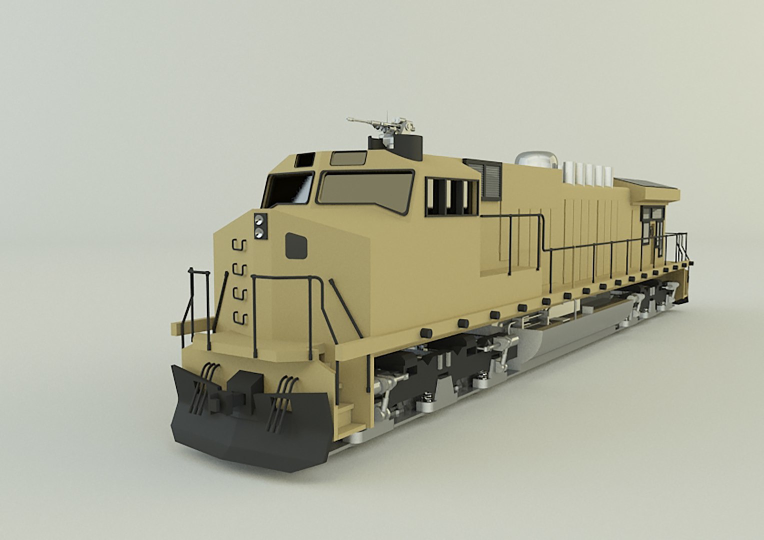 Armored Locomotive Train 3D Model 3D - TurboSquid 2038461