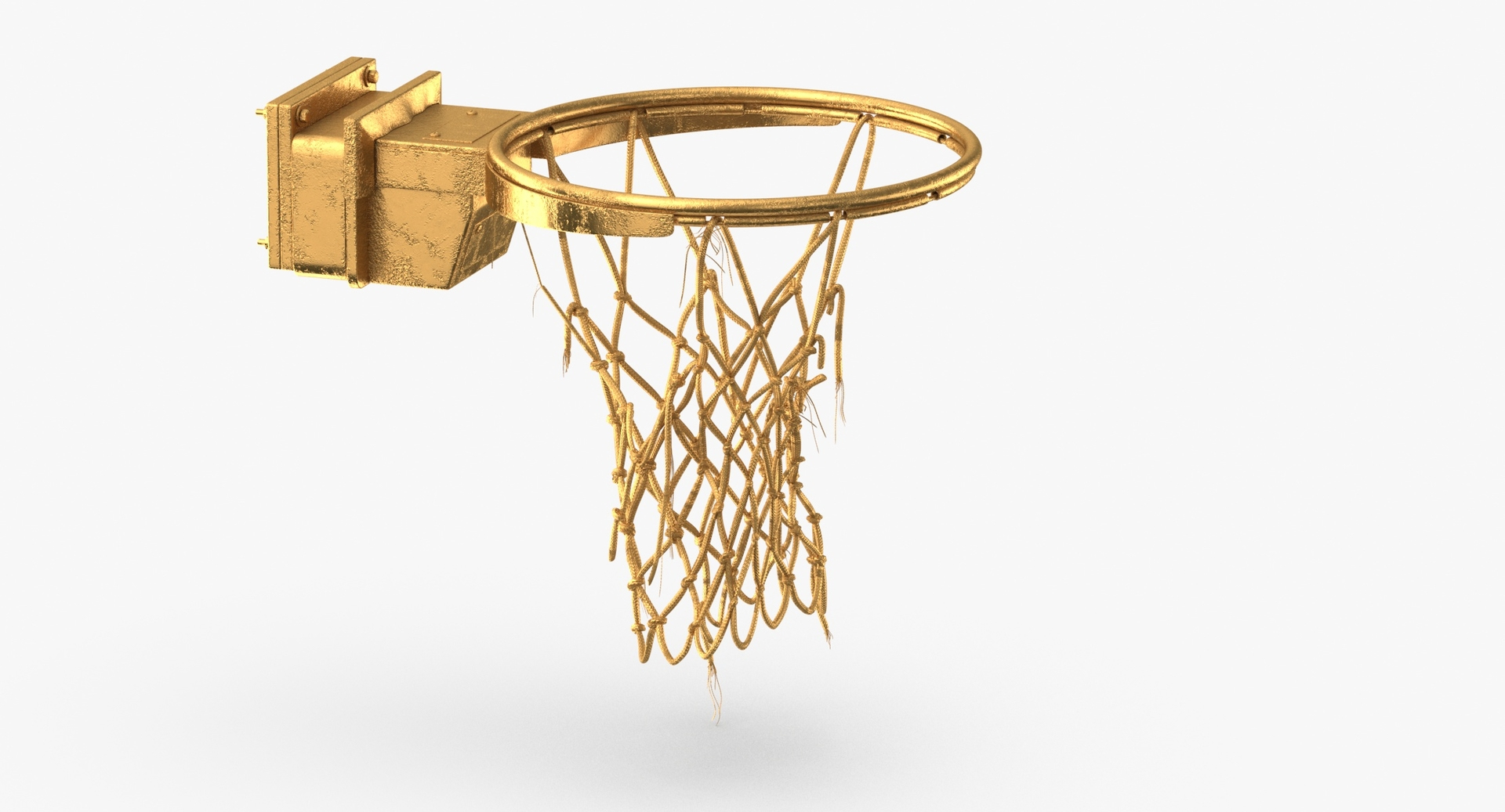 3D Model Basketball Net Ripped Silver And Gold Collection 01 - 2 Models ...