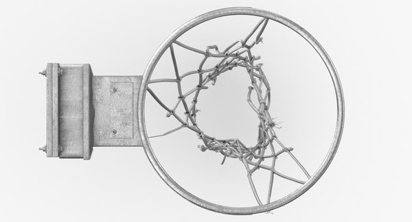 3D model Basketball Net Ripped Silver and Gold Collection 01 - 2 models ...