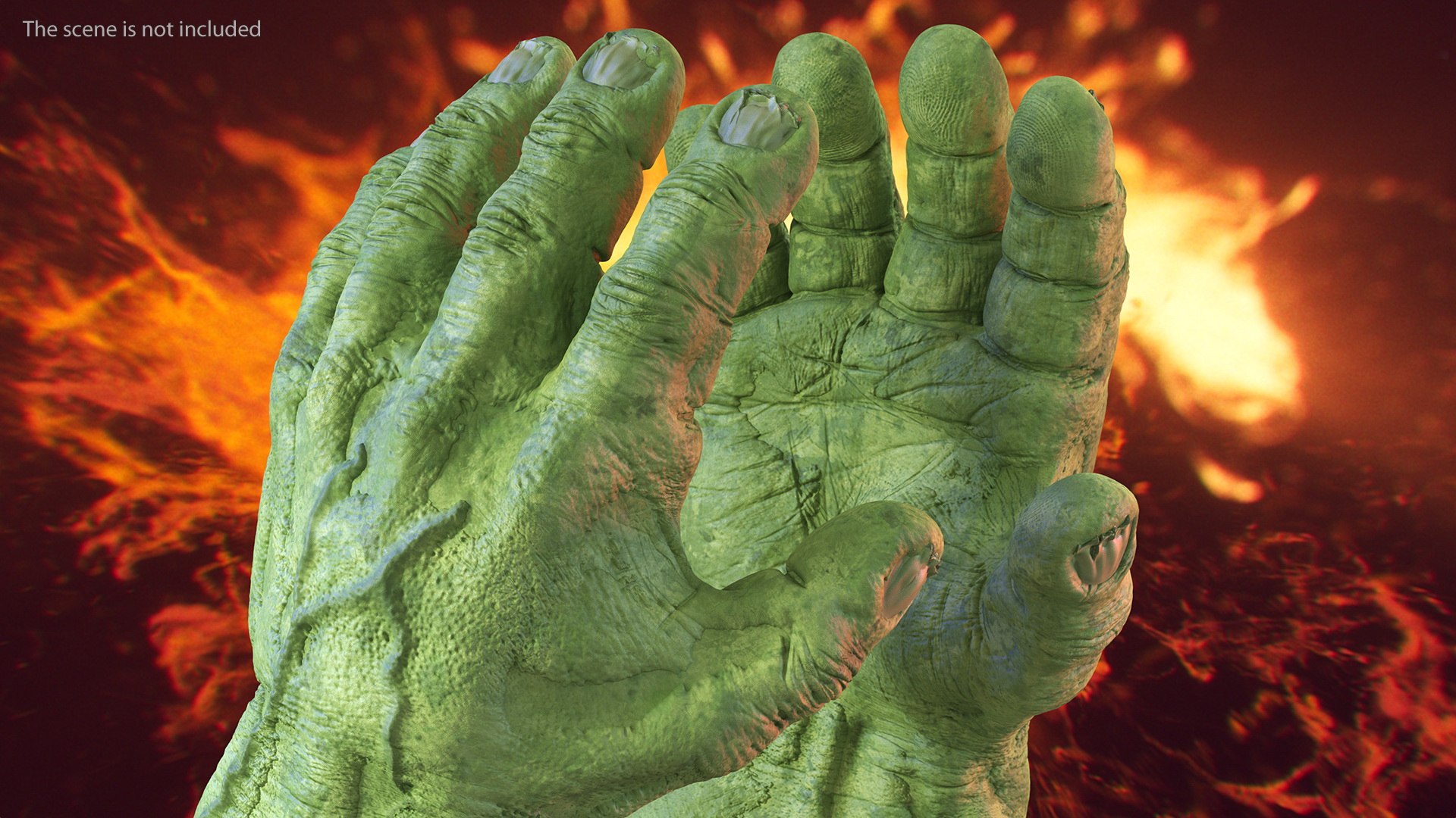 Hulk Hands Rigged for Maya 3D model - TurboSquid 1918516