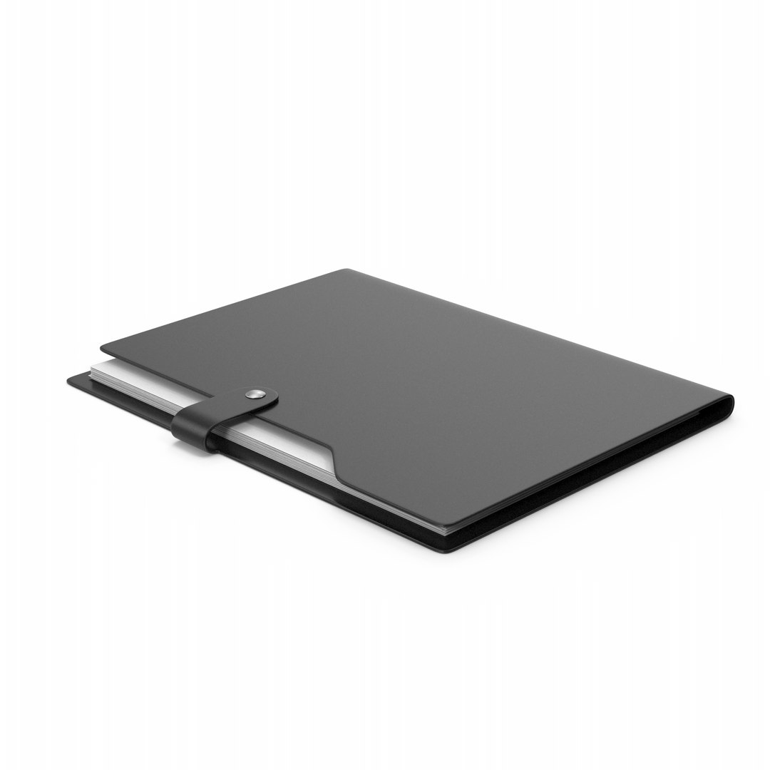 3D Model File Folder With Papers - TurboSquid 1998067