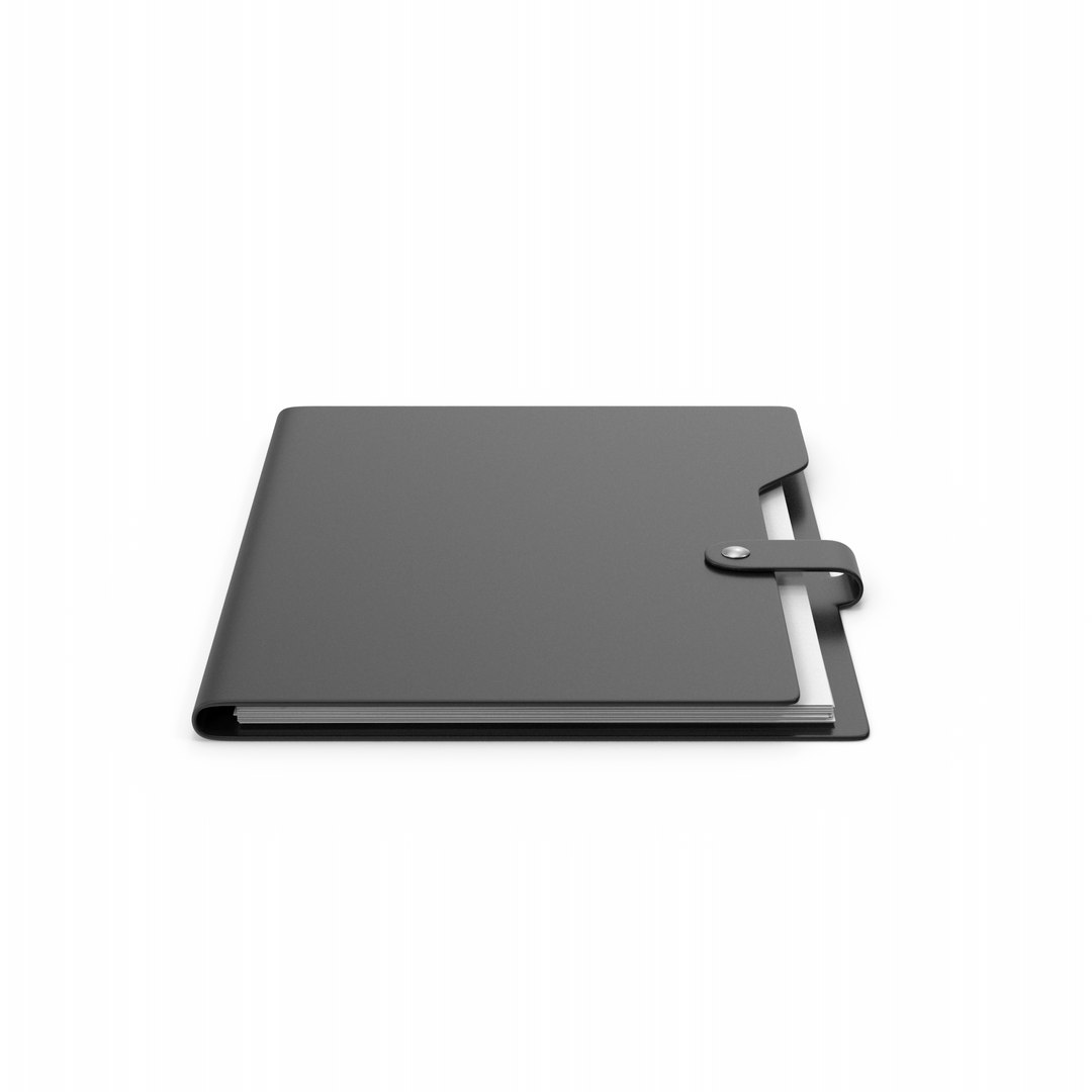 3D Model File Folder With Papers - TurboSquid 1998067