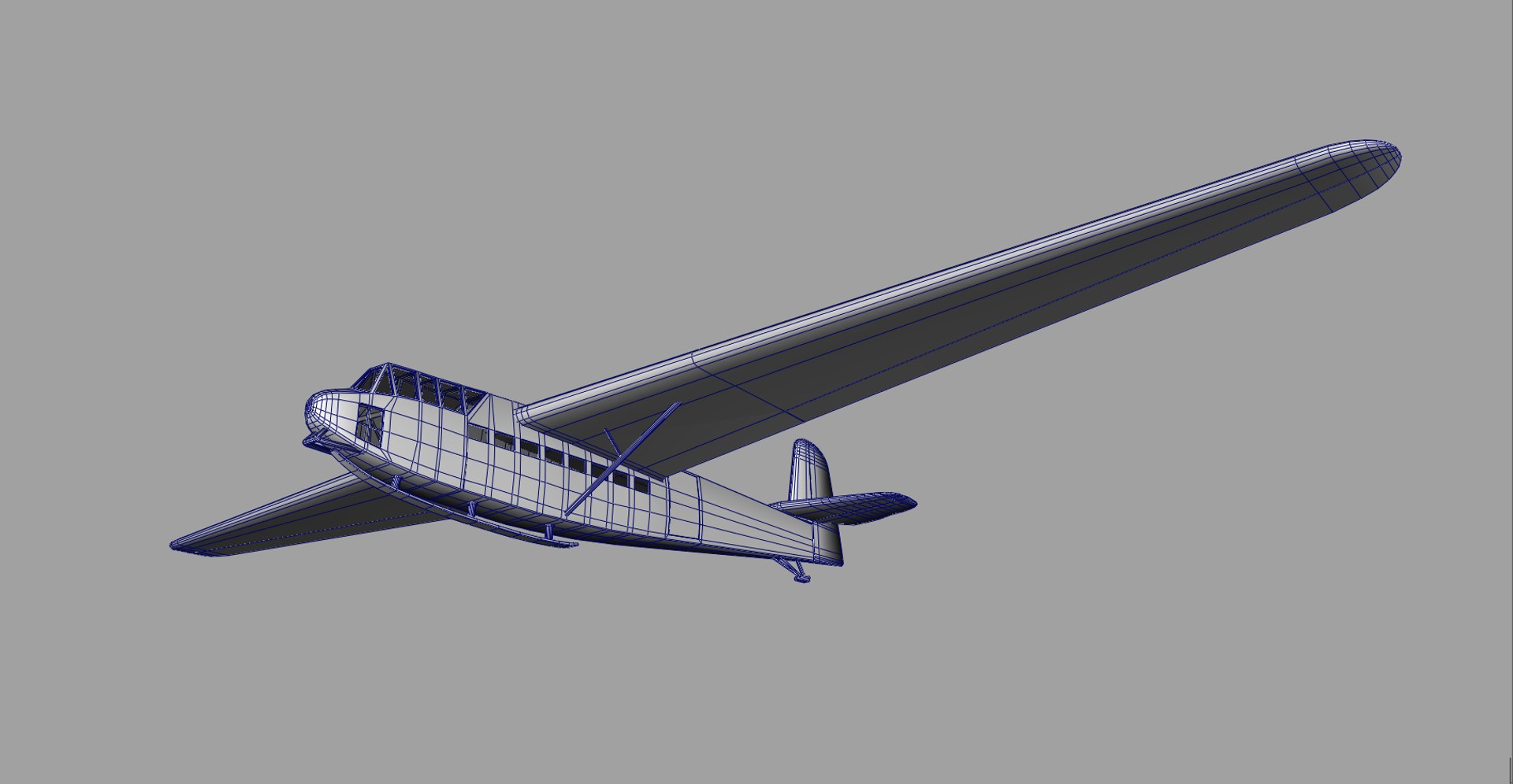 Dfs 230 German Glider 3d Model