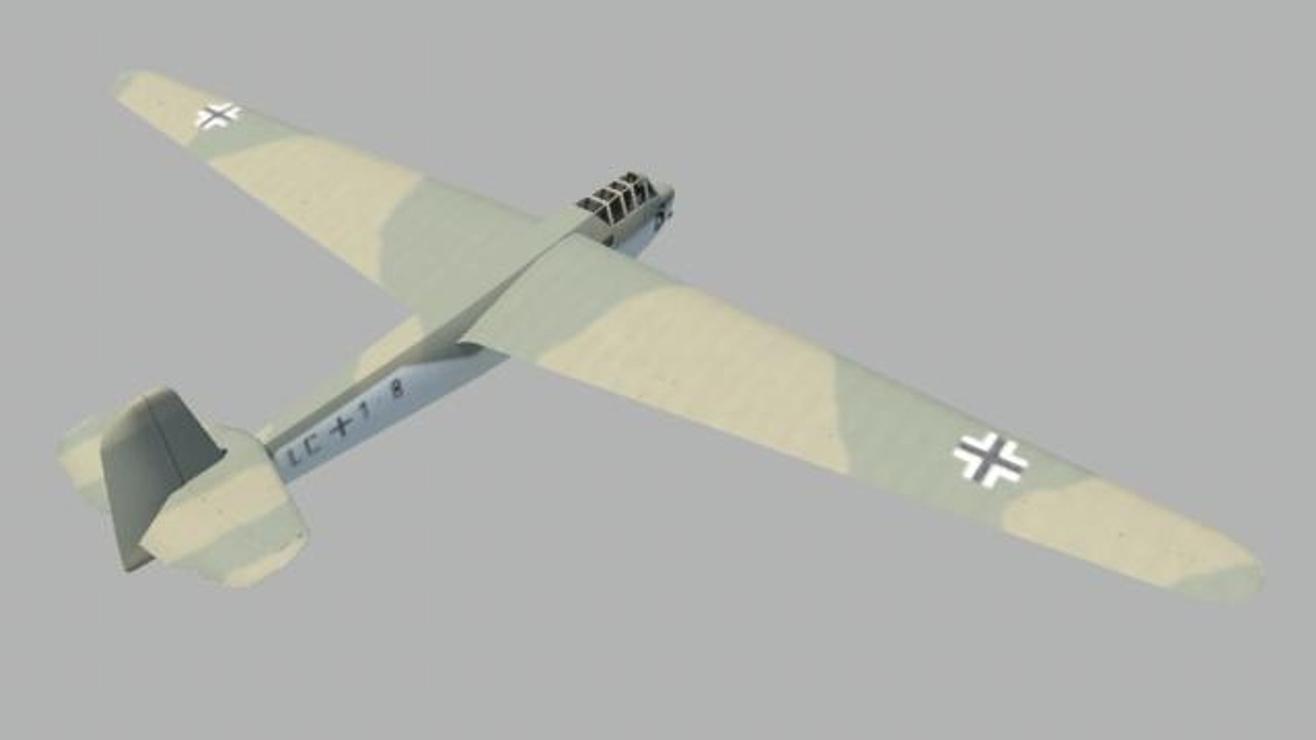 Dfs 230 German Glider 3d Model