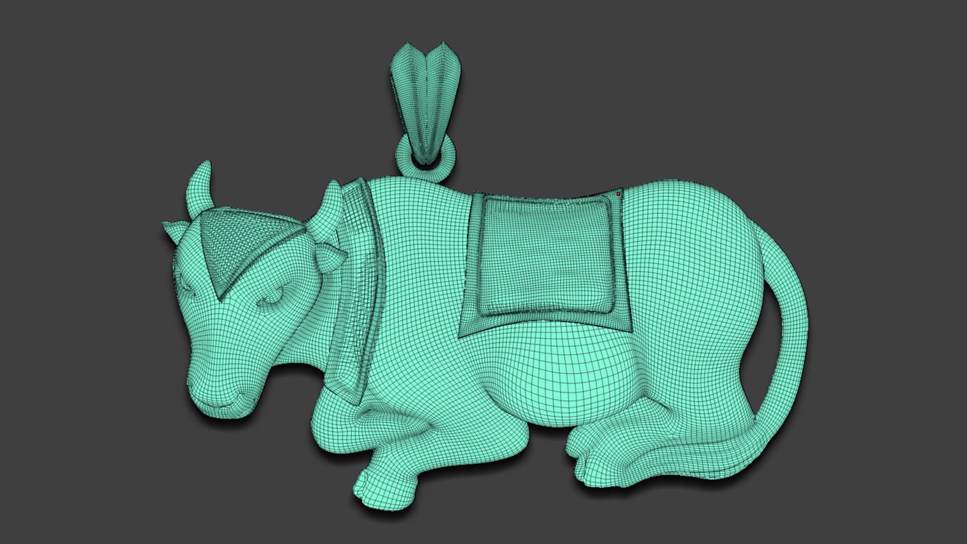 Cow Pendant Model - TurboSquid 2309835