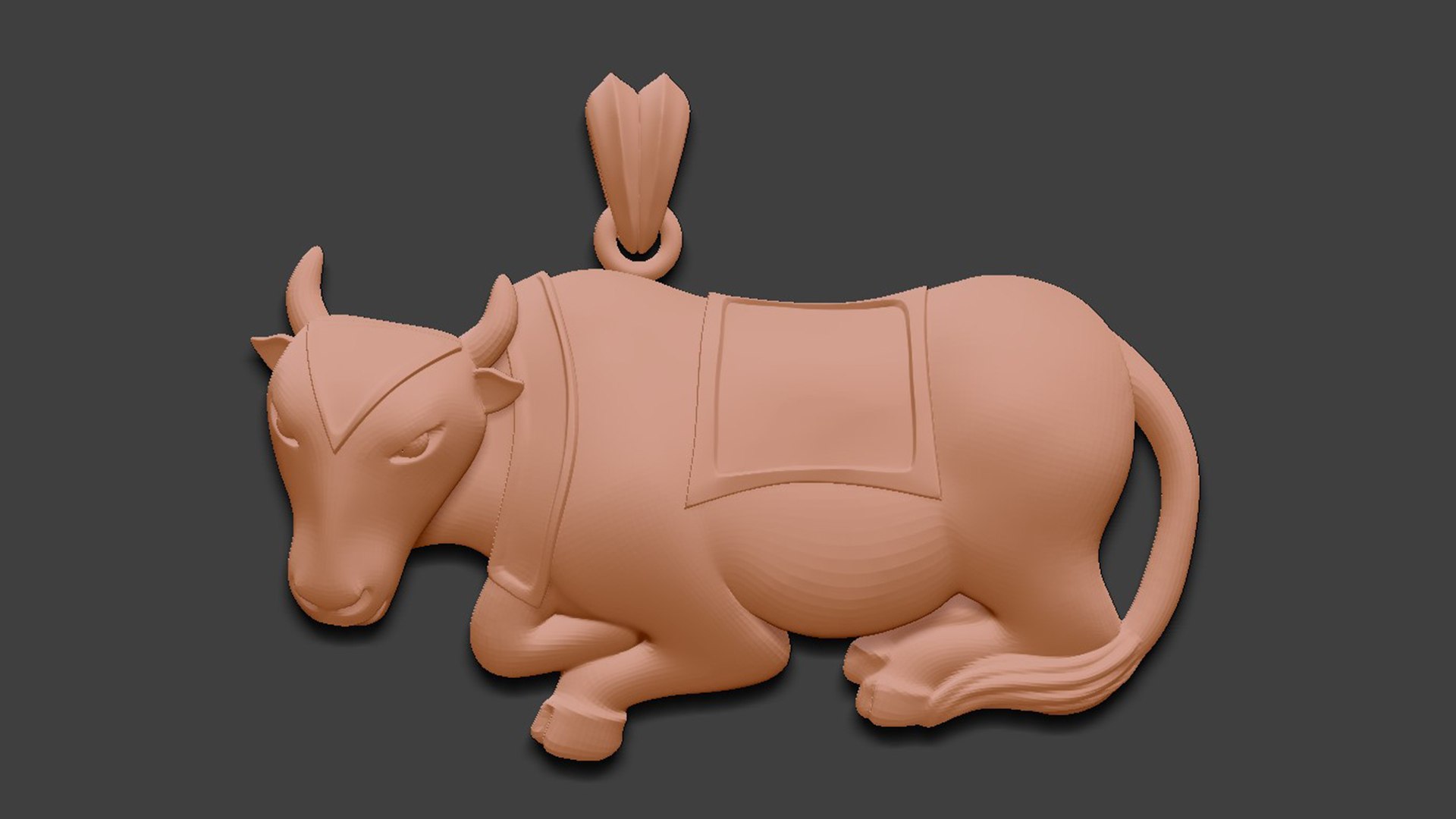 Cow Pendant Model - TurboSquid 2309835