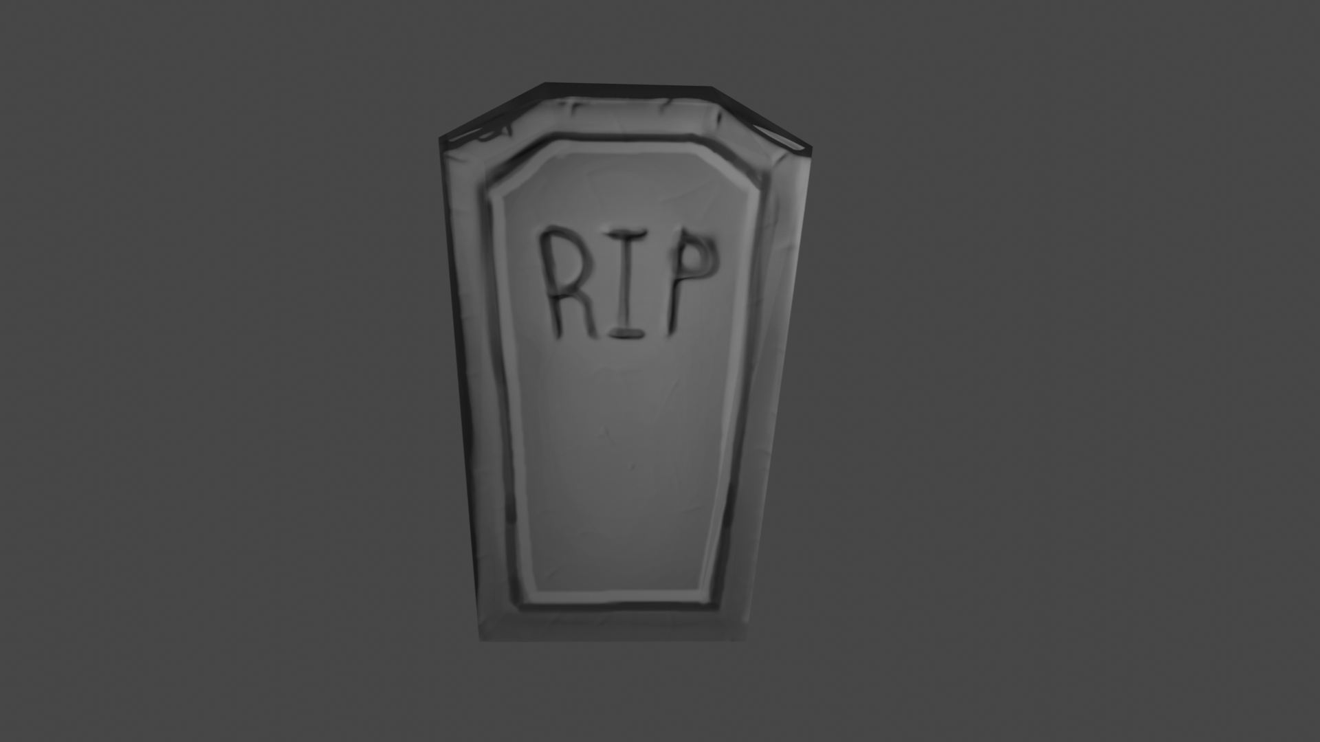 Free 3D Cartoon Stylized Gravestone - Low Poly - TurboSquid 1961881