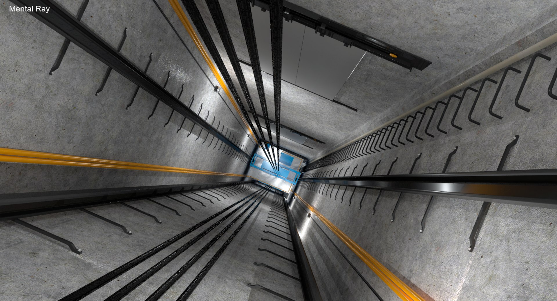 elevator shaft texture