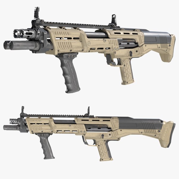 DP12 Shotgun PBR pronto para jogo Modelo 3D - TurboSquid 2196037